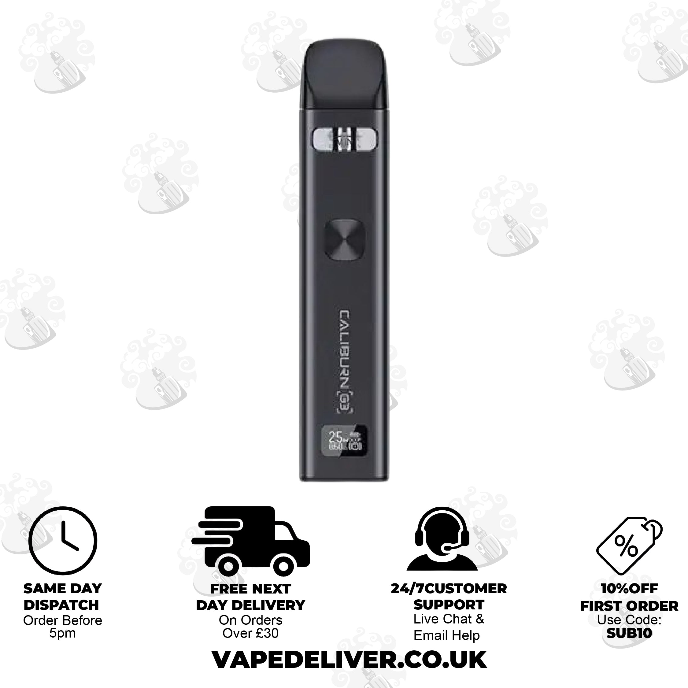 Uwell Caliburn G3 Pod Vape Kit – Next-Gen Pod Vaping